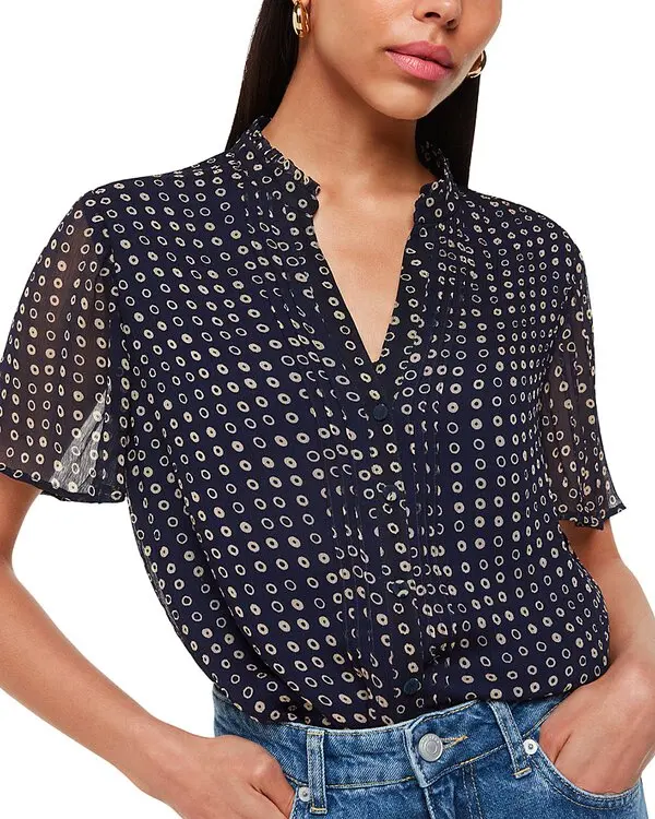 Whistles Pintuck Blouse