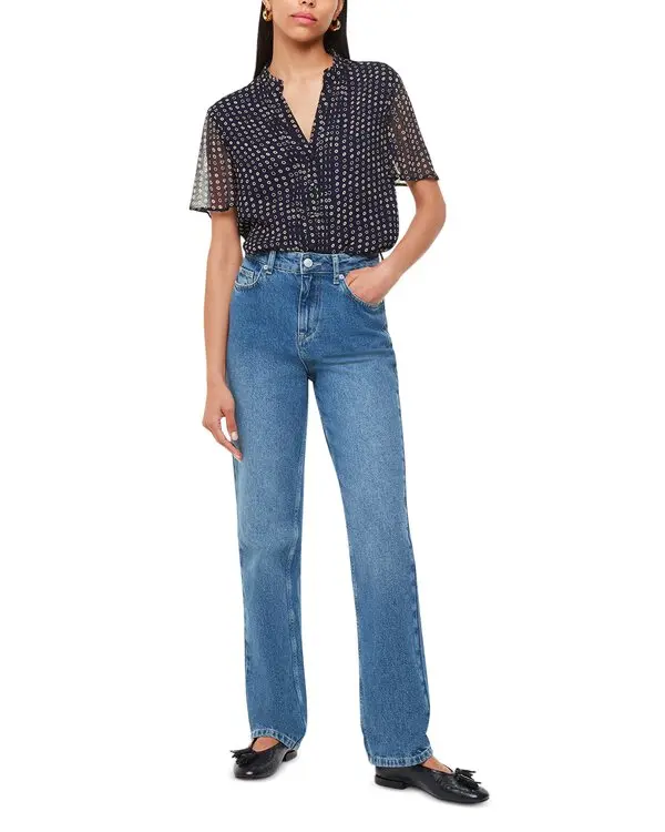 Whistles Pintuck Blouse