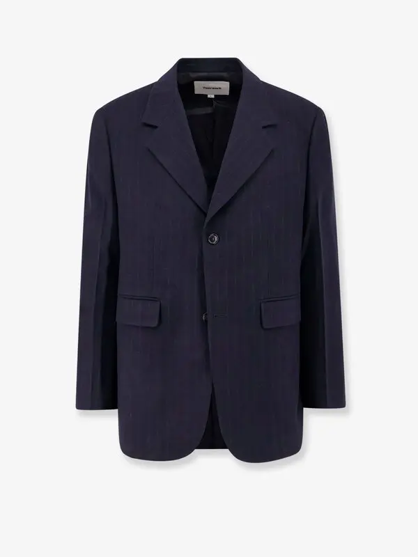 TONYWACK Wool Striped Blazer