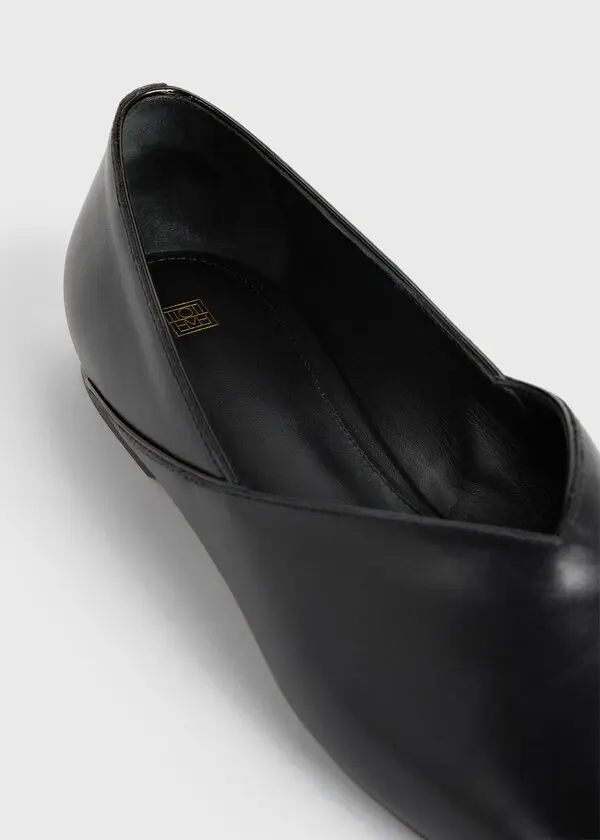 TOTEME Nappa Leather Slipper Flats