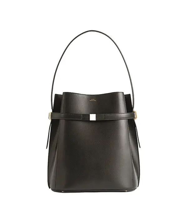 TOTÊME - Belted Leather Bucket Bag