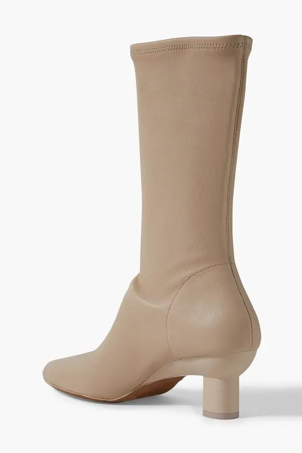 3.1 Phillip Lim Verona Stretch-leather Sock Boots - Neutral