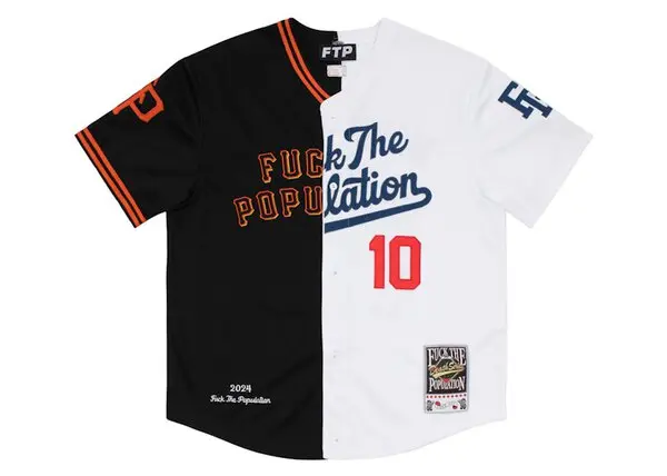 FTP Rivals Baseball Jersey - Black