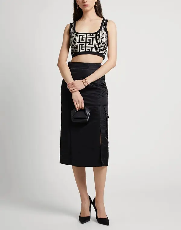 Balmain Top Size Wool, Viscose, Polyamide, Elastane