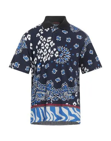 Just Cavalli Polo Shirt Size Cotton, Viscose, Polyamide, Elastane - Navy