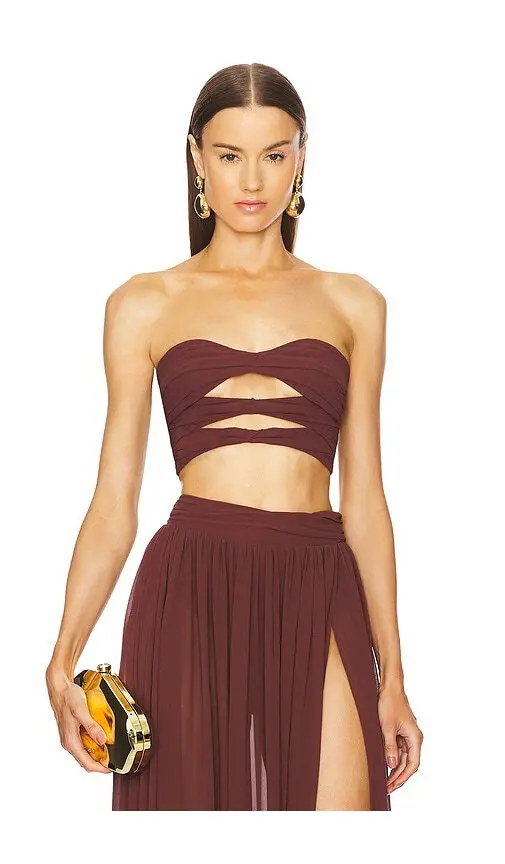 MICHAEL COSTELLO X Revolve Acacia Top