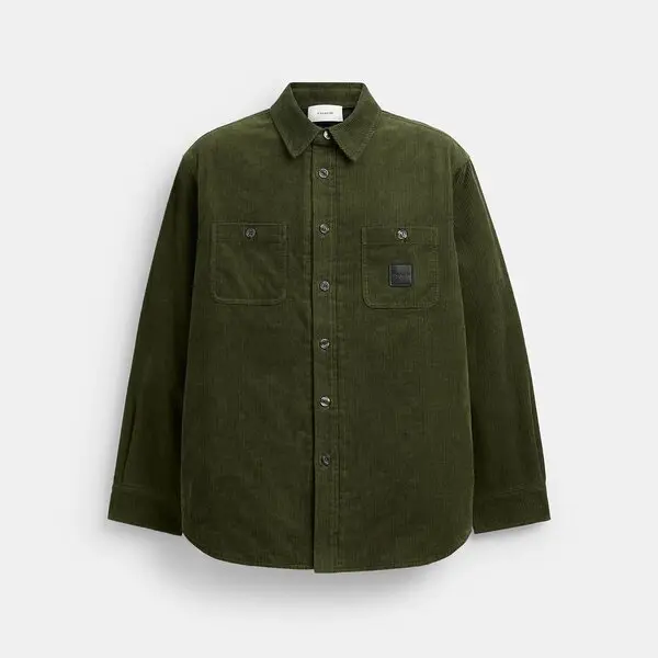 COACH Corduroy Shirt Jacket