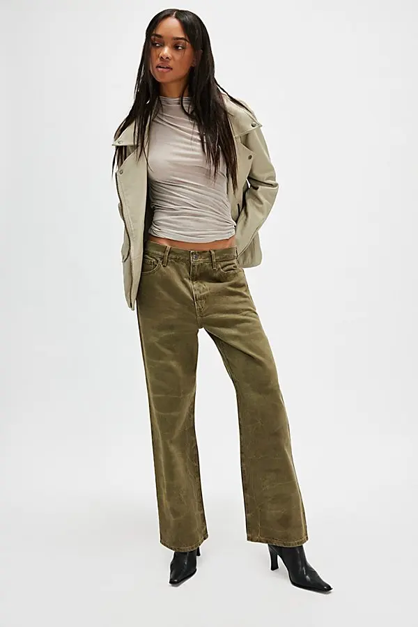 Dockers Cut Mid-rise Wide-leg Jeans