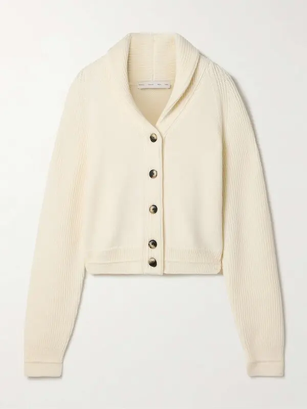 Proenza Schouler White Label Lou Wool Cardigan