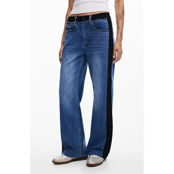 Desigual Ayana Straight Leg Jeans