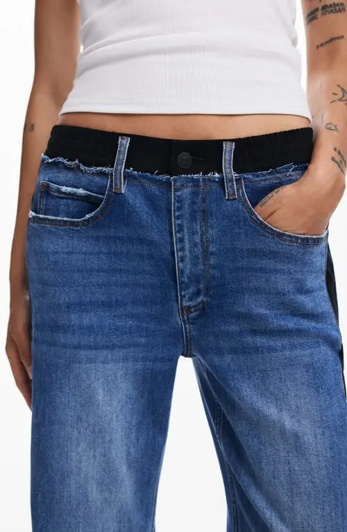 Desigual Ayana Straight Leg Jeans