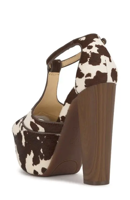 Jessica Simpson Dany Platform Sandals - Dark Brown/w Cwphrc