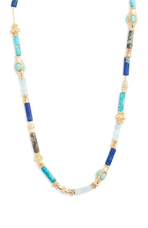Gas Bijoux Kali Beaded Necklace - Turquoise