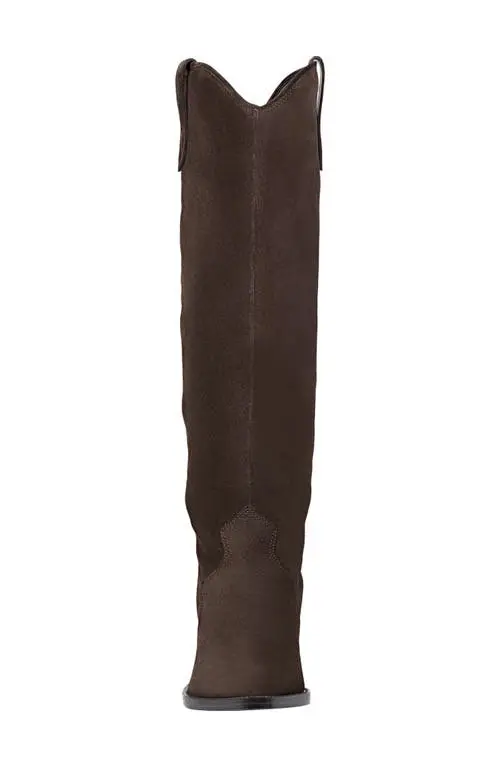 Marc Fisher Ander Knee High Boot By - Dark Brown
