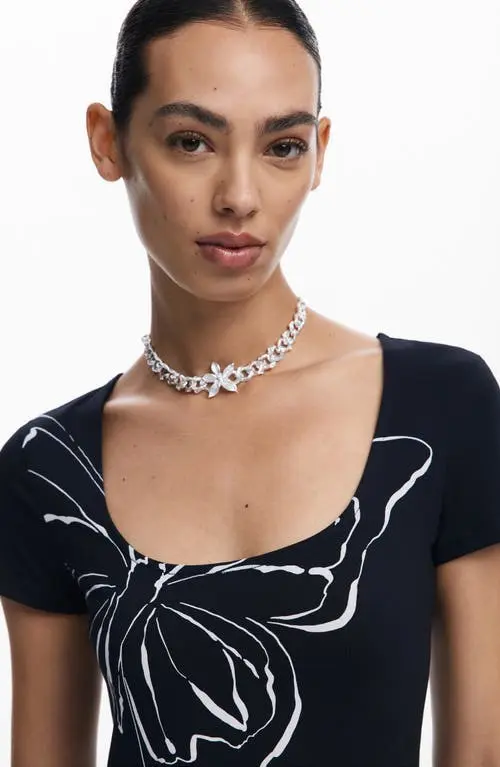 Desigual Raleigh Stretch Cotton T-shirt Dress