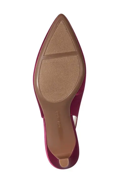 Easy Spirit Roxanne Slingback Pumps - Deep Pink