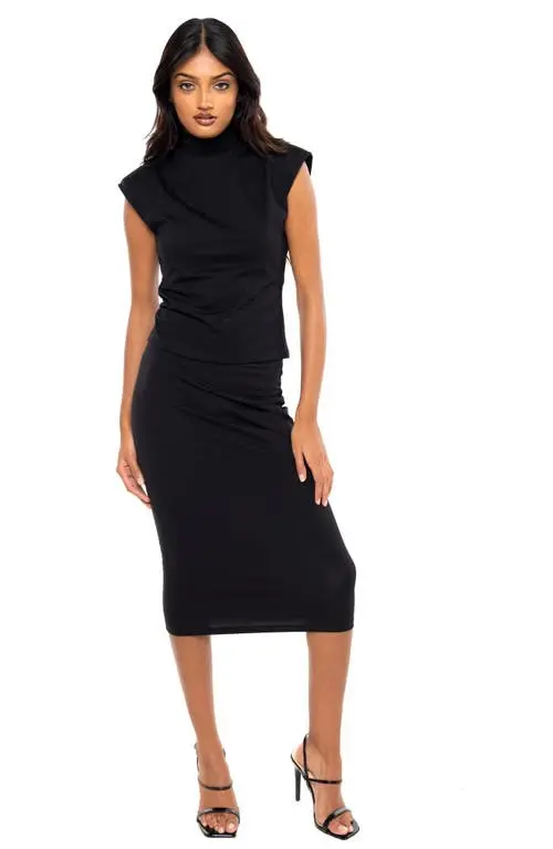 DAI MODA Pencil Skirt - Black