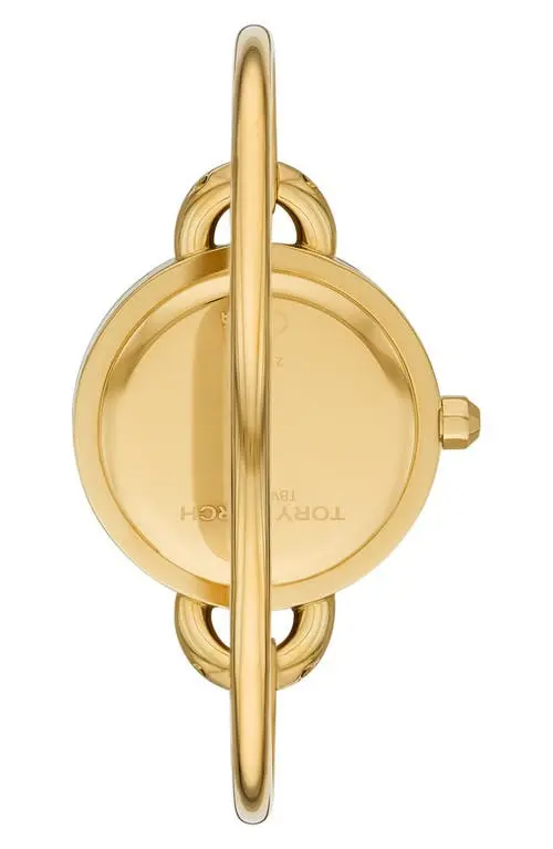 Tory Burch Miller Bangle Watch Set - Gold