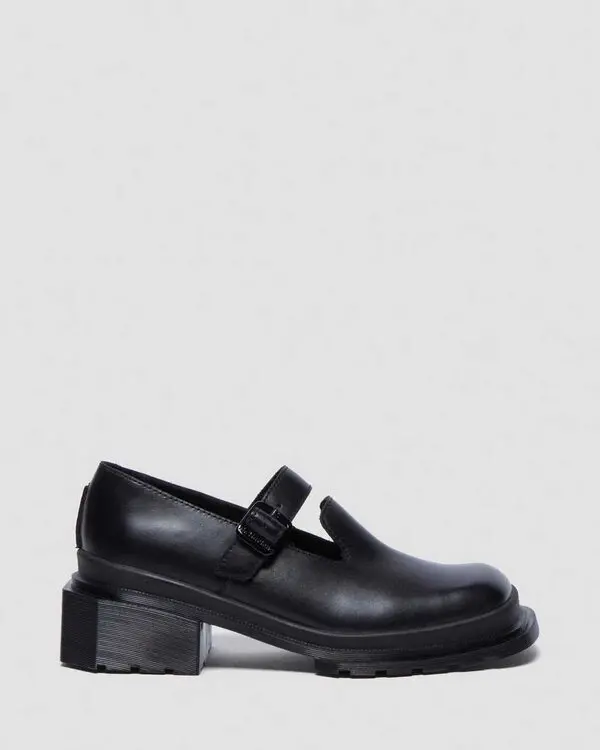 Dr. Martens Maybole Square Toe Mary Jane Shoes - Black