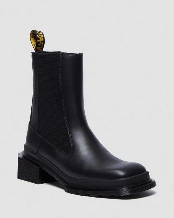 Dr. Martens Maybole Square Toe Chelsea Boots - Black