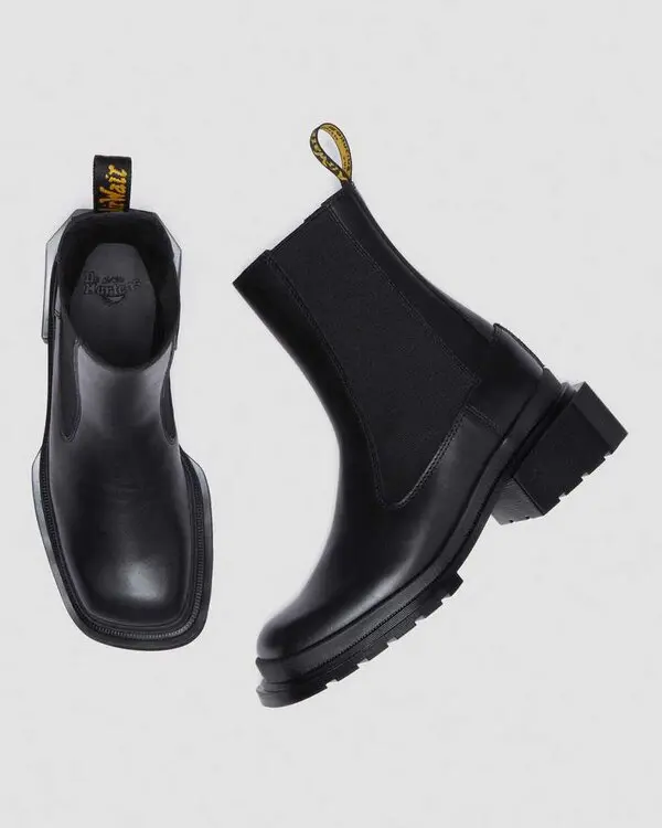 Dr. Martens Maybole Square Toe Chelsea Boots - Black