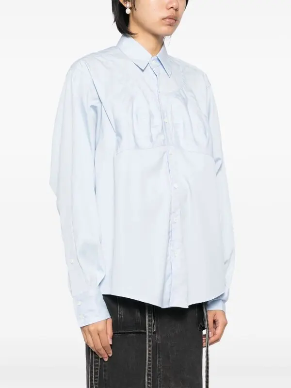 Vaquera Bra-detail Cotton Shirt