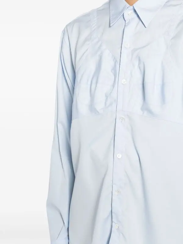 Vaquera Bra-detail Cotton Shirt