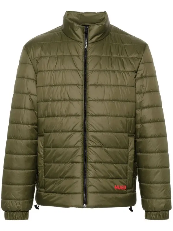 BOSS Logo-print Padded Jacket