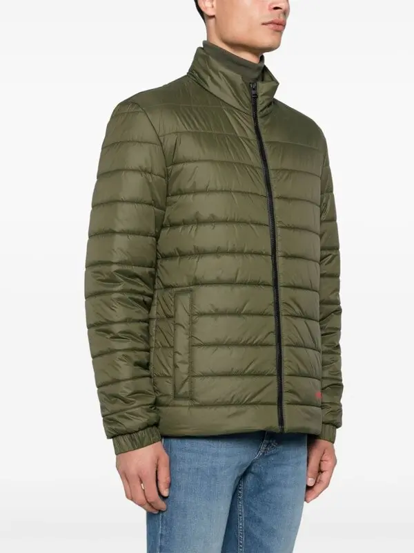 BOSS Logo-print Padded Jacket