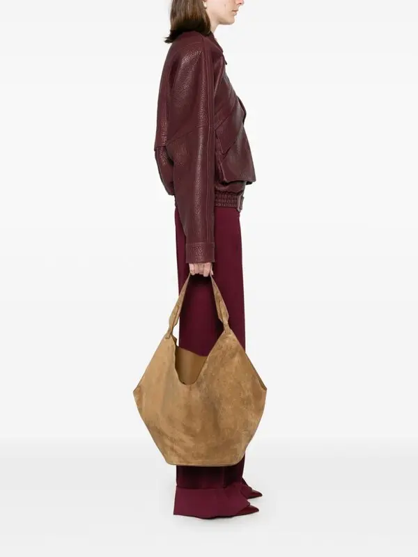 Khaite Medium Lotus Tote Bag - Brown