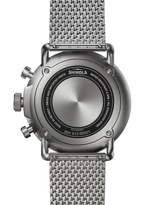 Shinola Chronograph Watch 43mm - Blue