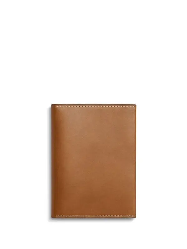 Shinola Leather Passport Holder - Brown