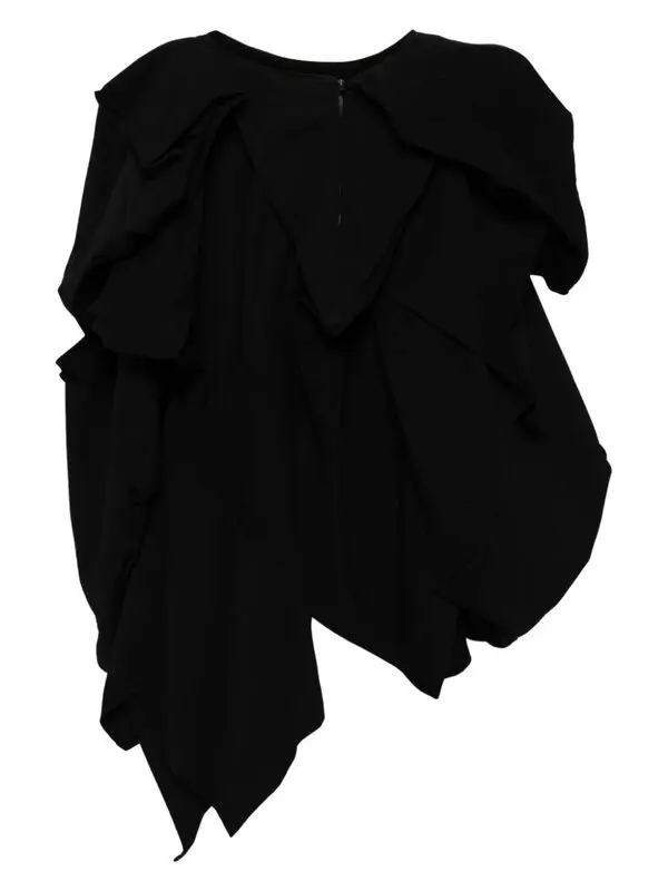 Yohji Yamamoto Asymmetric Draped Skirt