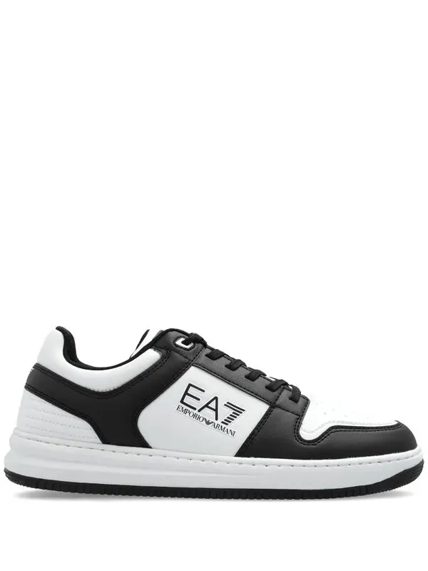 EA7 Logo-print Trainers