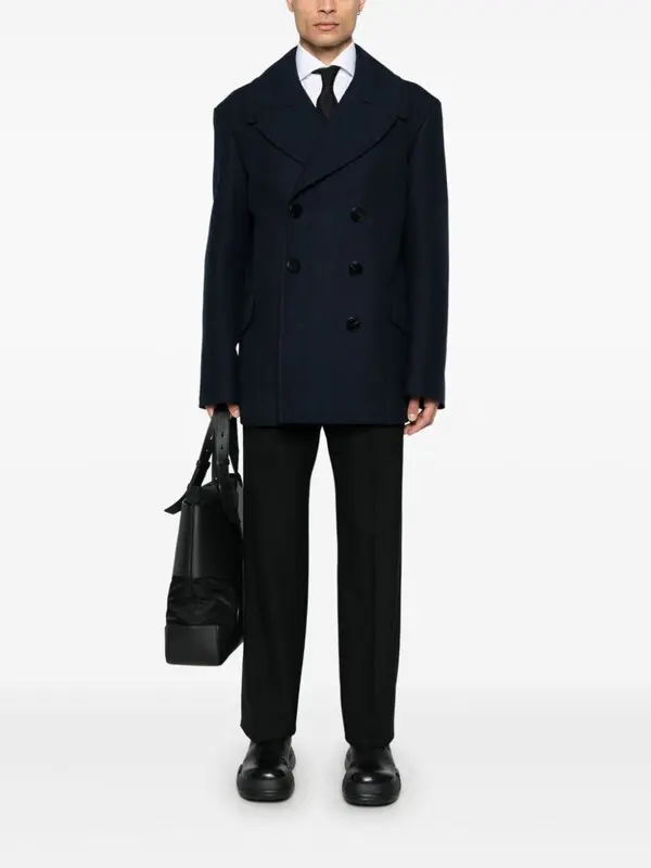Alexander McQueen Double-breasted Pea Coat