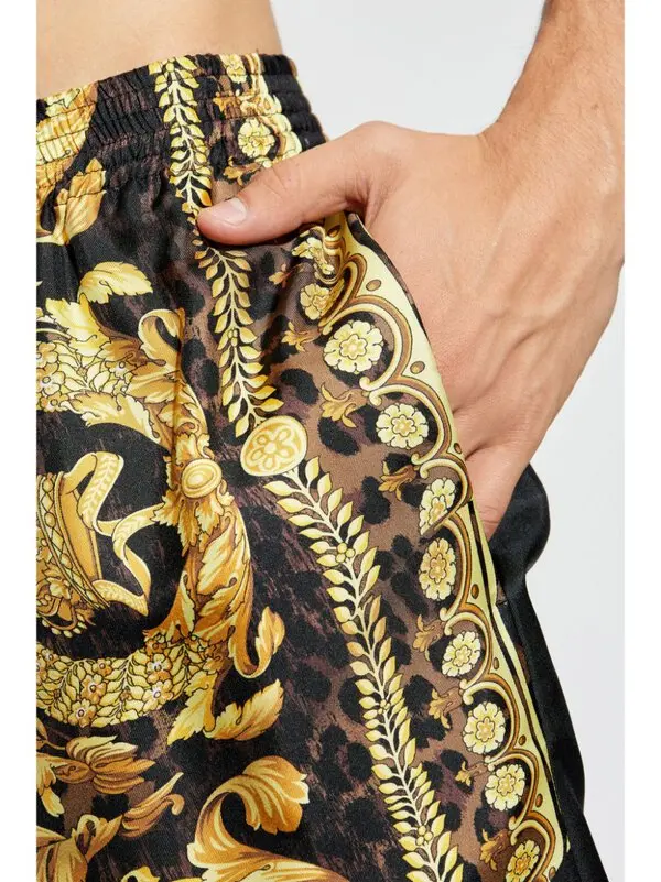 Versace Barocco Silk Shorts