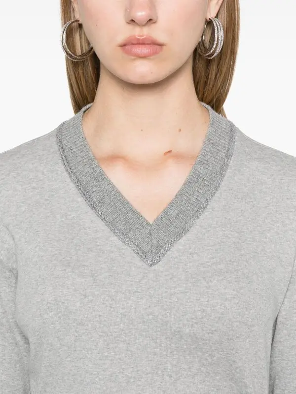 Fabiana Filippi Jersey T-shirt - Grey