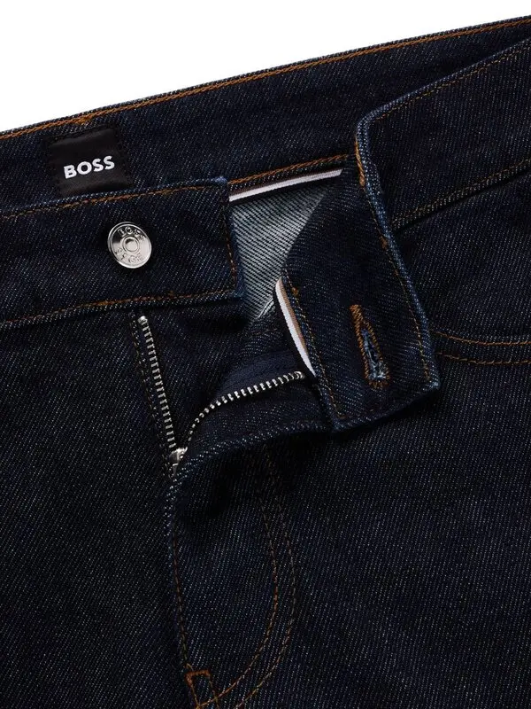 BOSS Slim-fit Cotton Jeans - Blue