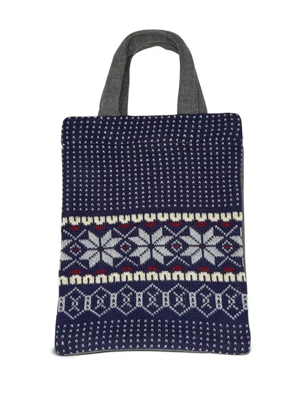 Comme Des Garçons Live Free Tote Bag - Grey