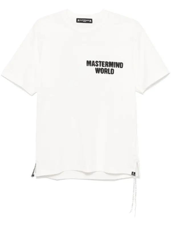 MASTERMIND WORLD Logo-print T-shirt - White