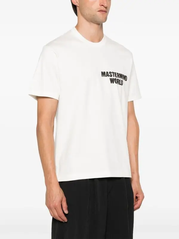 MASTERMIND WORLD Logo-print T-shirt - White