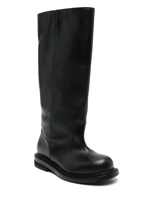 Moschino Leather Mid-calf Boots