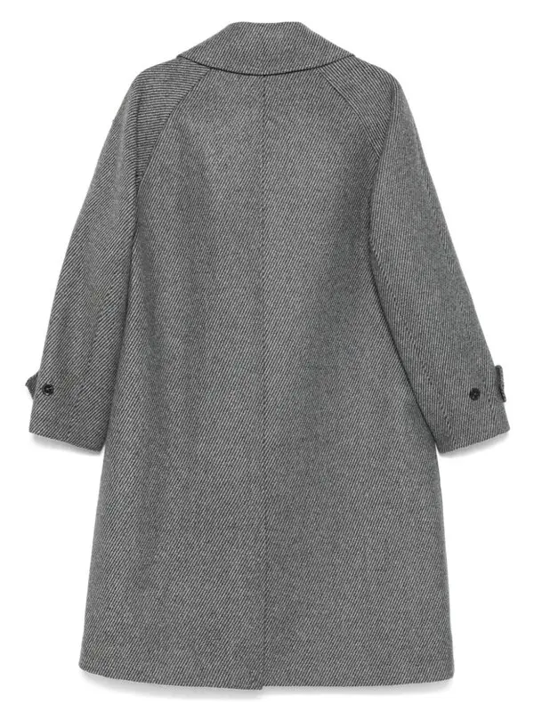 Officine Générale Aretha Mid-length Coat - Grey