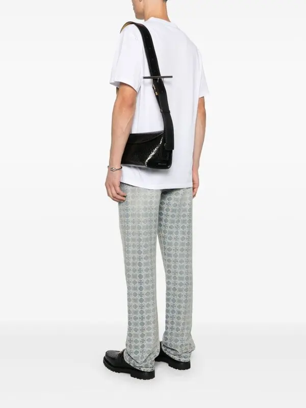 Alexander McQueen T-bar Sling Shoulder Bag - Black