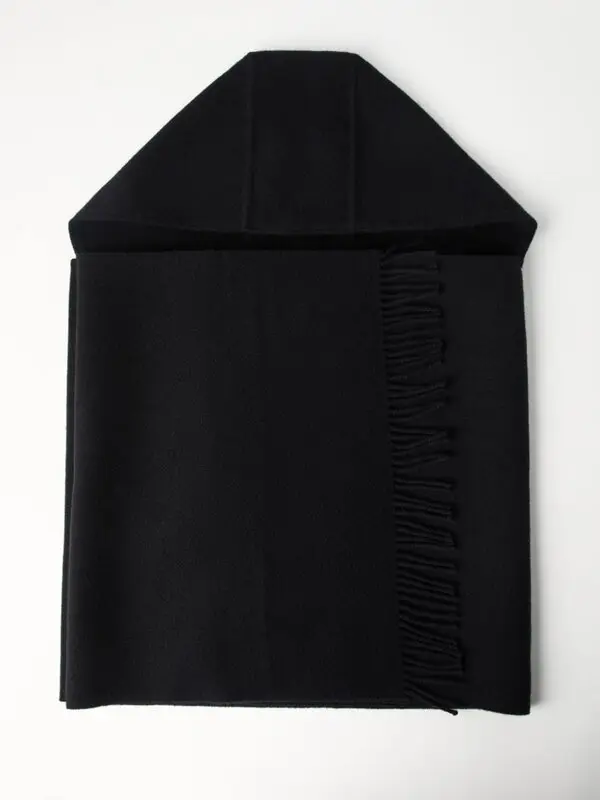 Brunello Cucinelli Hooded Scarf - Black