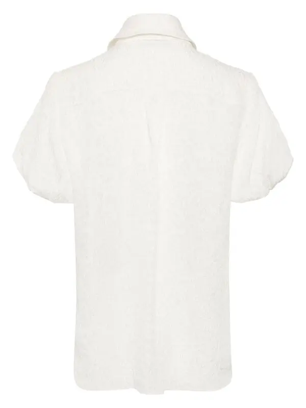 Dice Kayek Bow-detail Silk Shirt