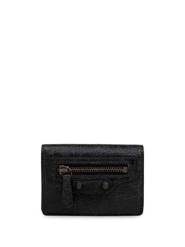 Balenciaga Mini Le Cagole Wallet - Black