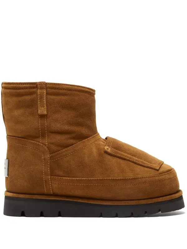 Acne Studios Shearling-lined Leather Boots