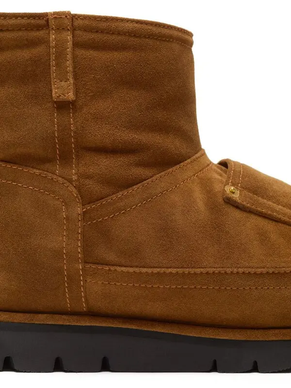 Acne Studios Shearling-lined Leather Boots