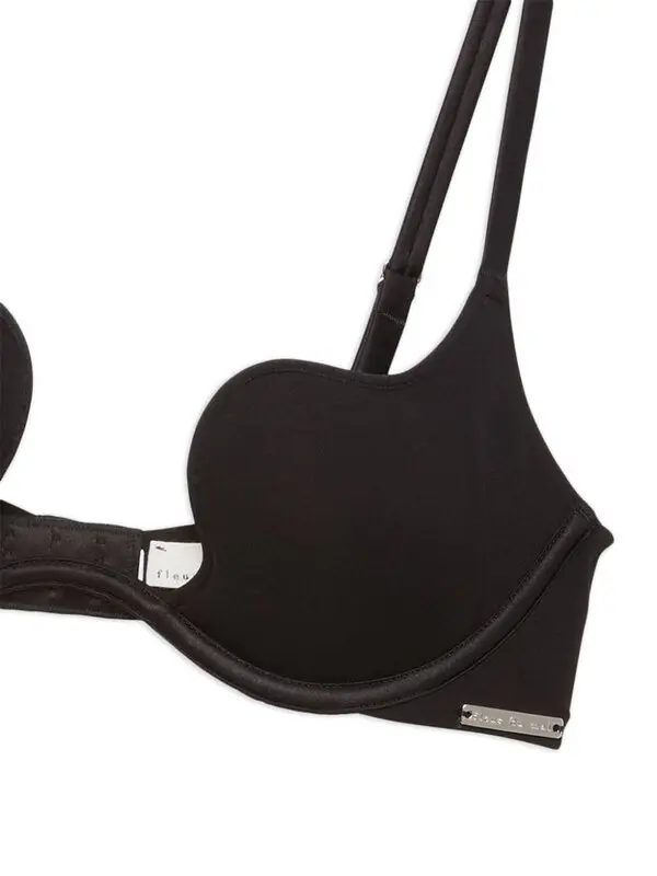 FLEUR DU MAL Le Stretch Micro Seduce U-plunge Bra - Black